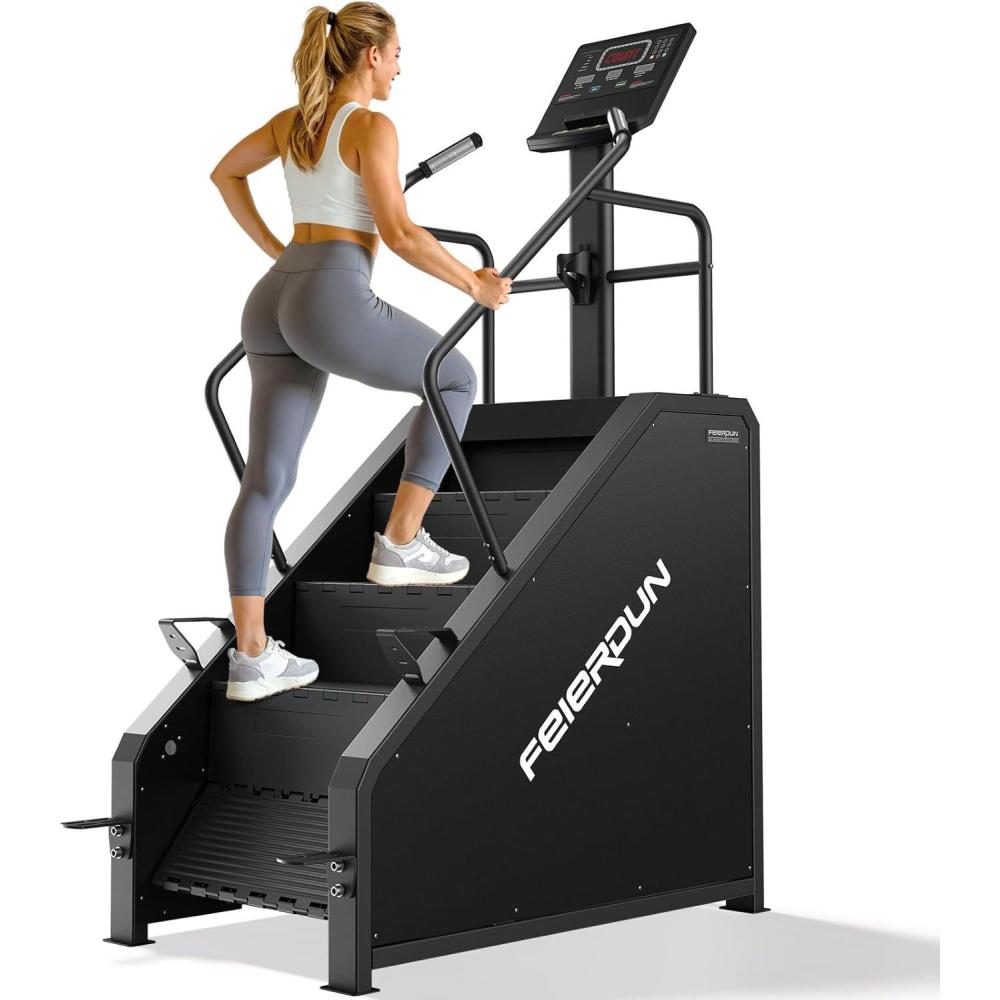 FEIERDUN Stair Stepper Machine for Home Gym, Commercial Grade Stair ...