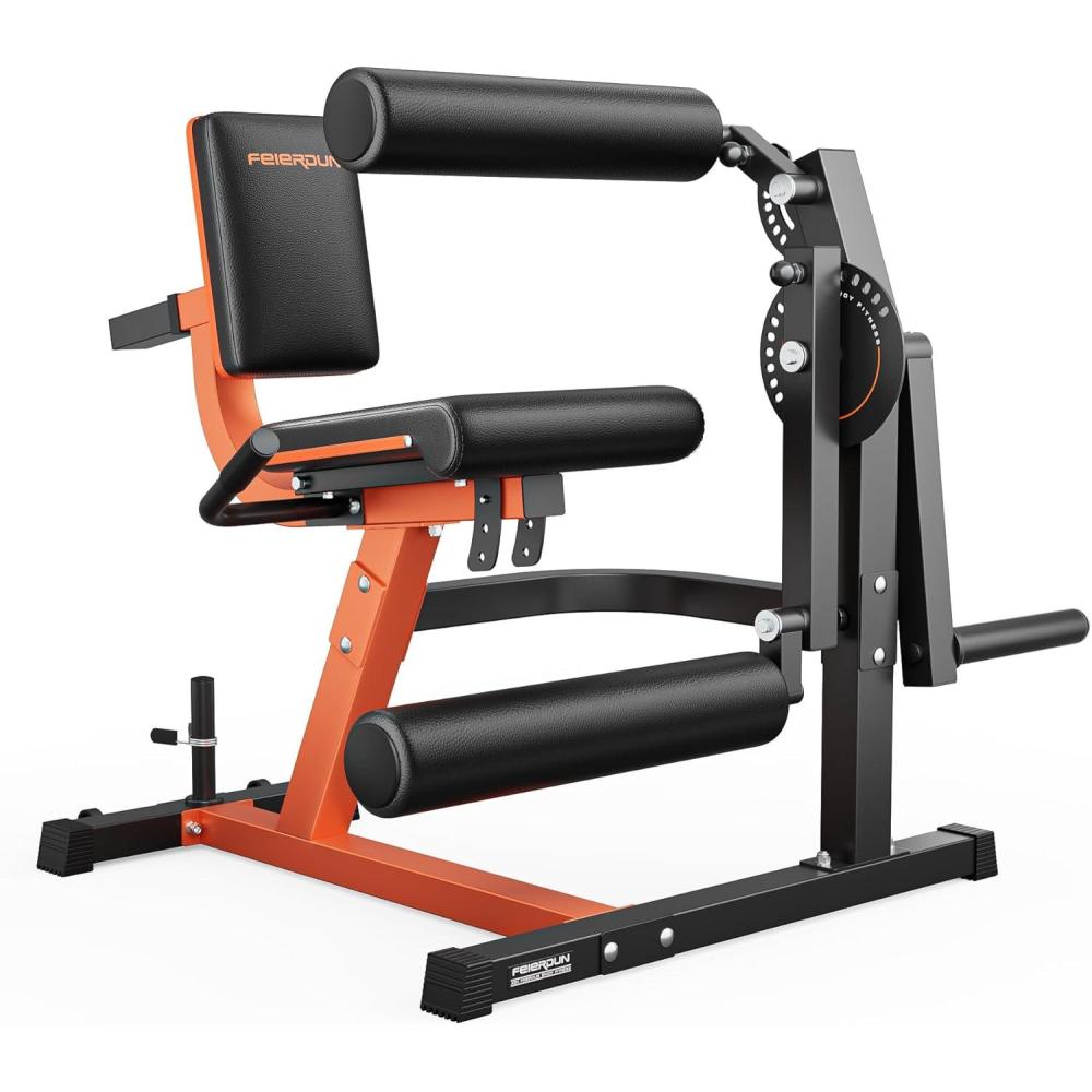 FEIERDUN Adjustable Leg Extension Curl Machine – 700lbs Capacity Leg ...